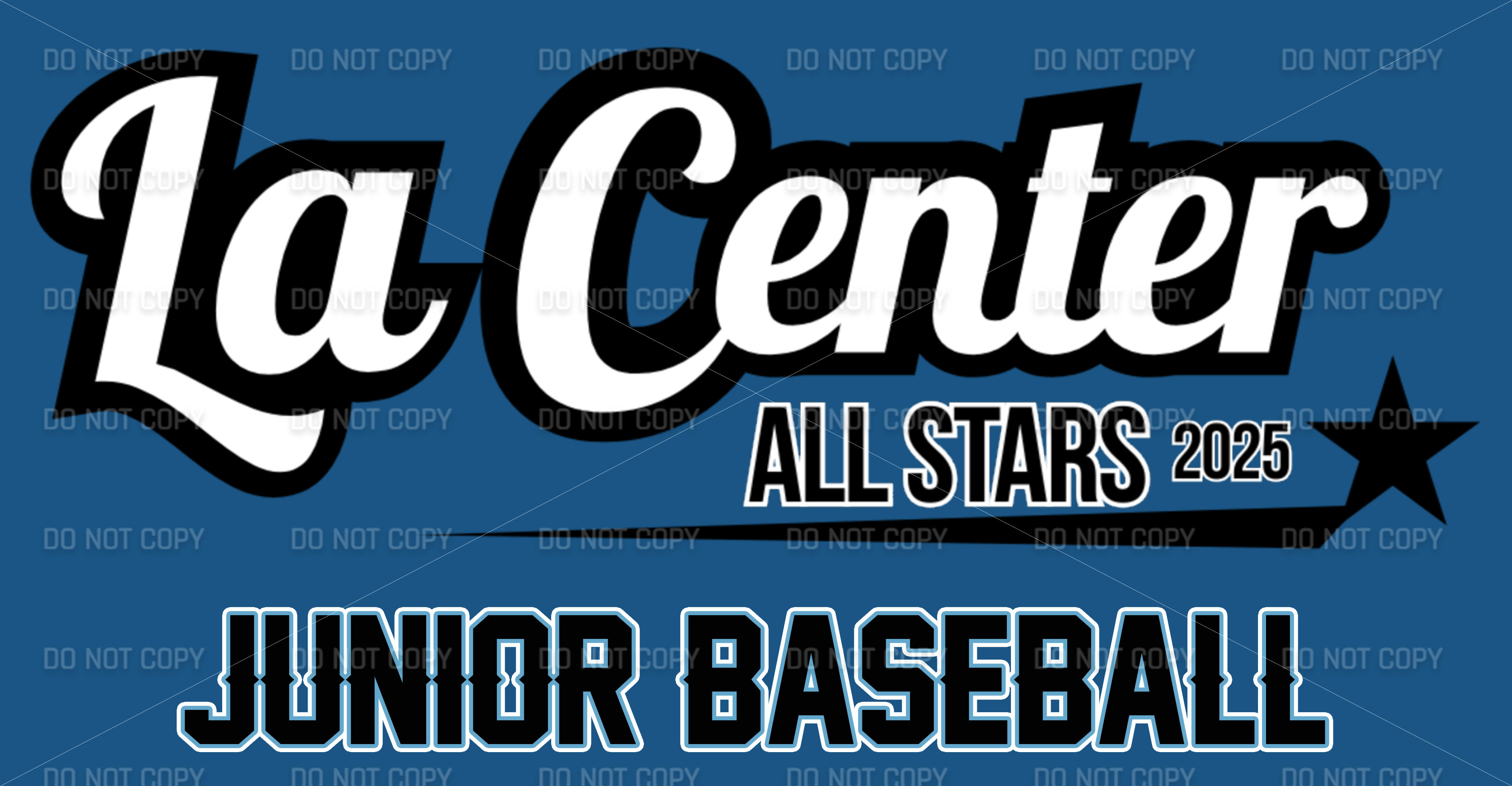 2025 La Center Little League Junior Baseball All-Star Team Fan Gear Cu ...
