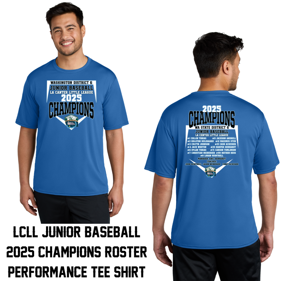 2025 La Center Little League Junior Baseball All-Star Team Fan Gear Cu ...